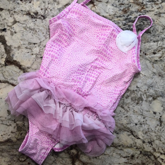 Flapdoodles | Swim | Flapdoodles Pink Bathing Suit 4t | Poshmark